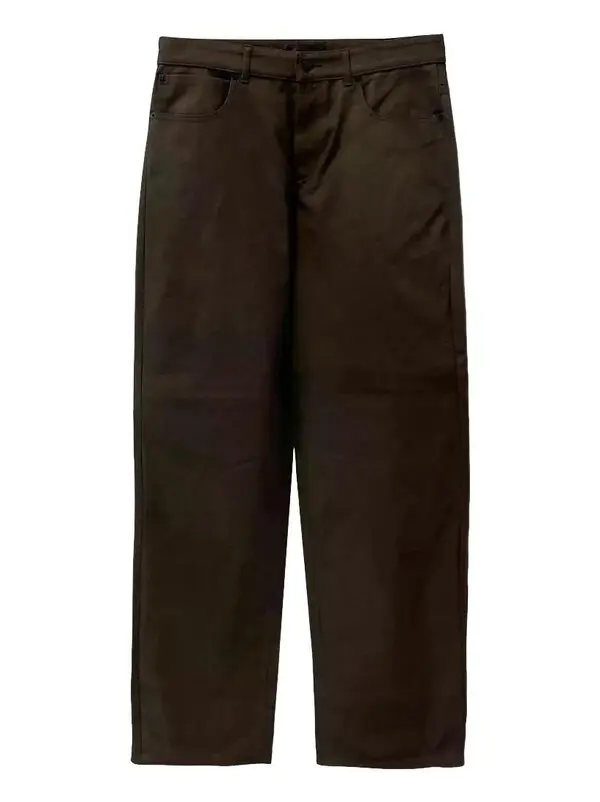 Moncler Canvas Cargo Trousers - Brown