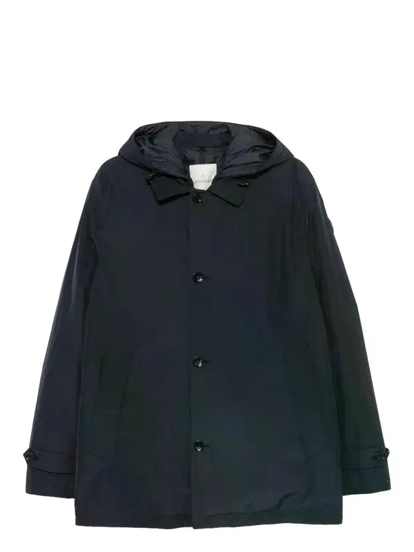 Moncler Evrine Hooded Parka - Blue