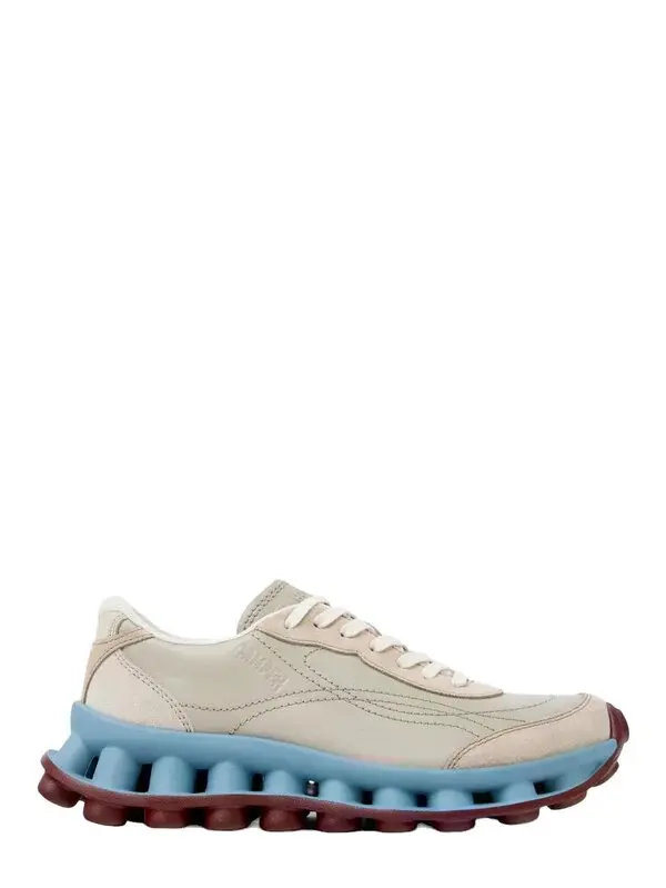 Camper X Sunnei Pelotissima Leather Sneakers - Neutrals