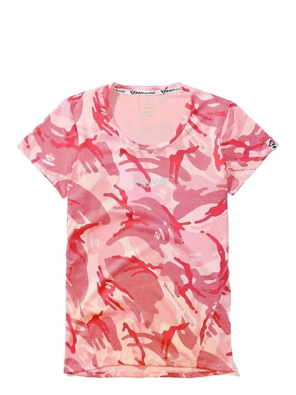 AAPE BY *A BATHING APE Camouflage Print Logo T-shirt - Pink