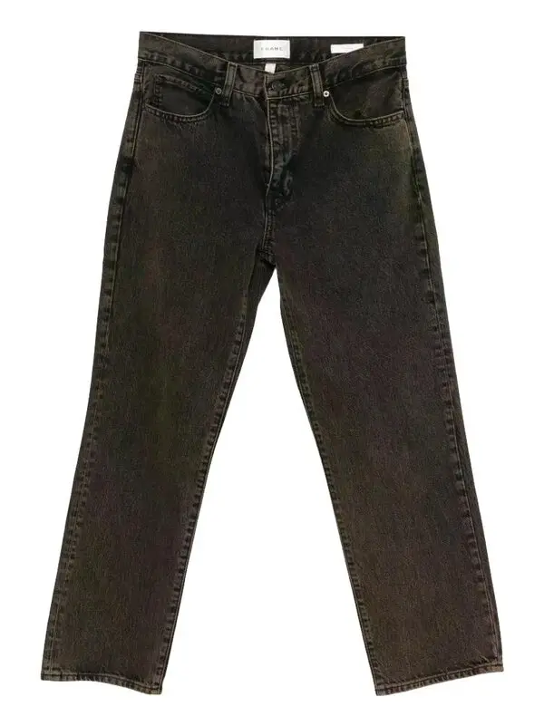 FRAME The Hang Straight-leg Jeans - Grey