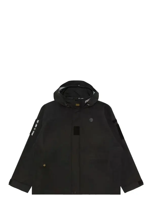 AAPE BY *A BATHING APE Moonface Hooded Jacket - Black