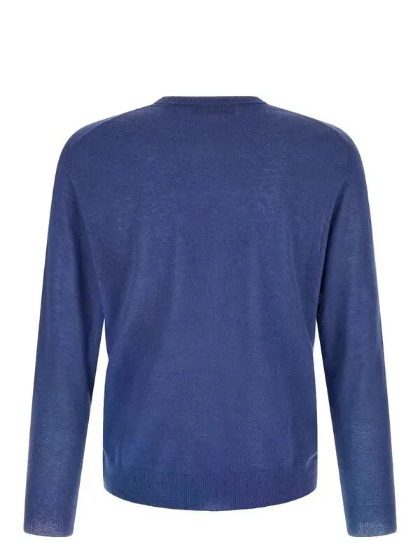 SLOWEAR Giro Mélange-yarn Sweater - Blue