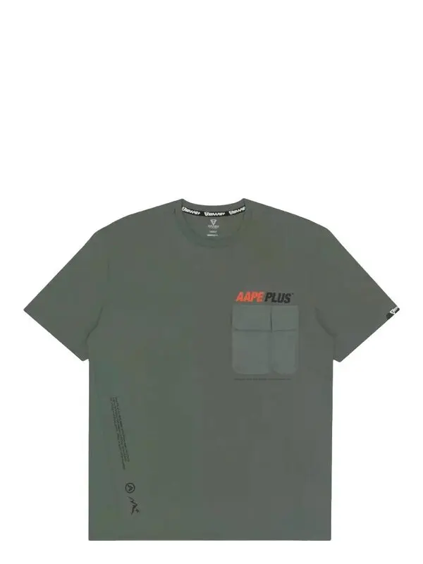 AAPE BY *A BATHING APE Chest-pocket T-shirt - Green