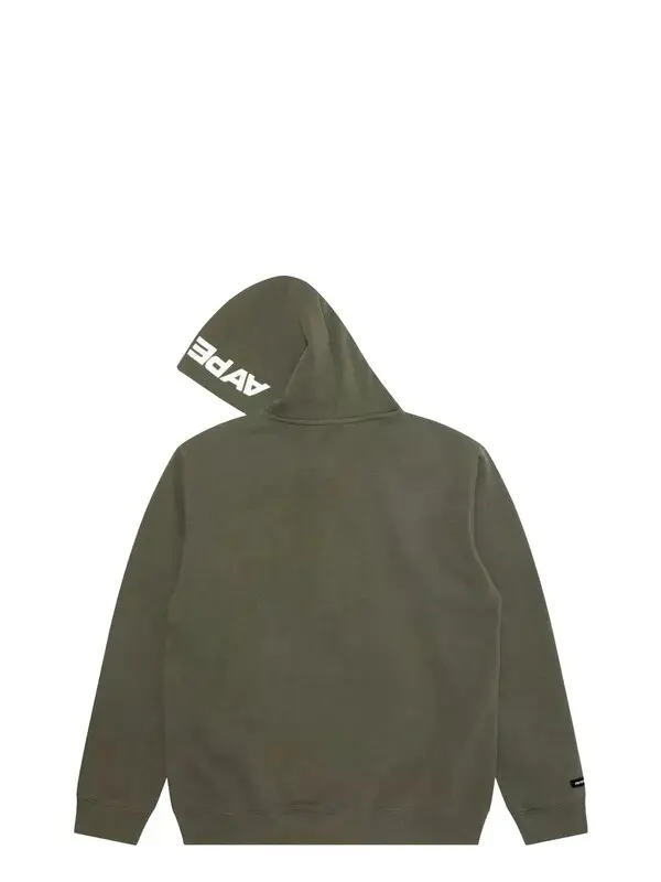 AAPE BY *A BATHING APE Moonface Logo Hoodie - Grey