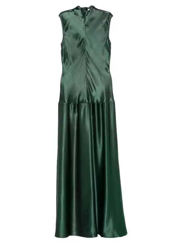 FFORME Sleeveless High-neck Dress - Green