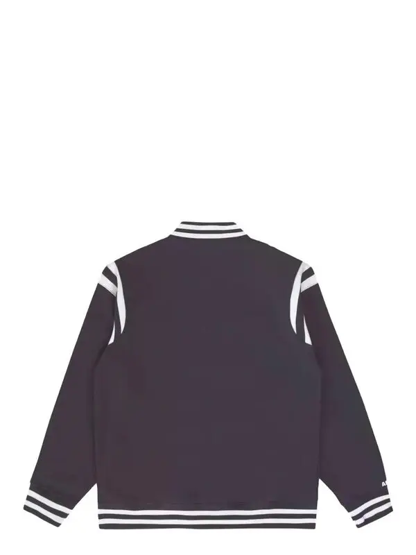 AAPE BY *A BATHING APE Moonface Patch Baseball Jacket - Grey