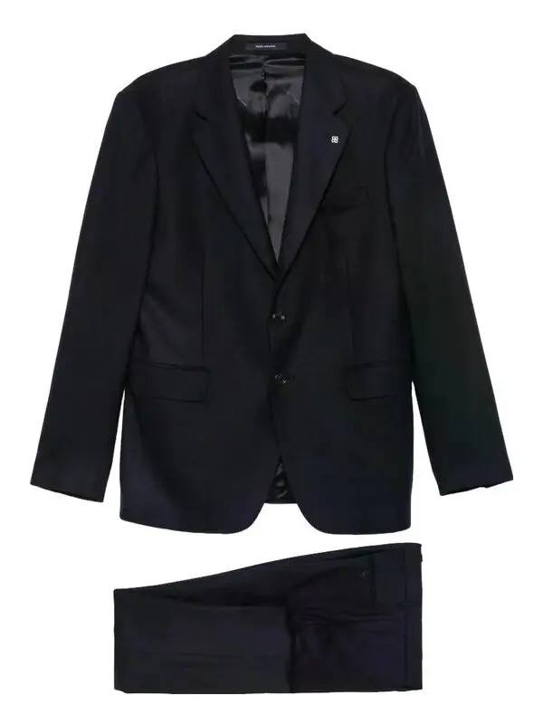 Tagliatore Single-breasted Buttoned Suit - Blue