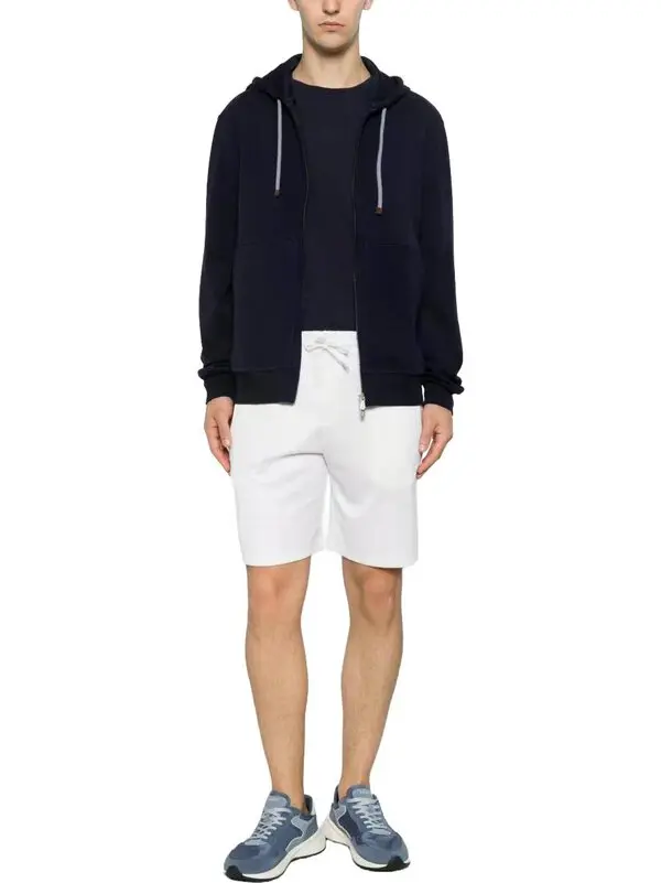 Eleventy Drawstring Waist Shorts - White