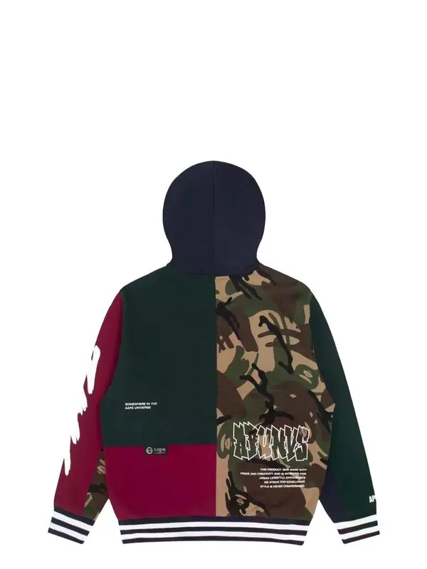 AAPE BY *A BATHING APE Moonface Camo Hoodie - Blue