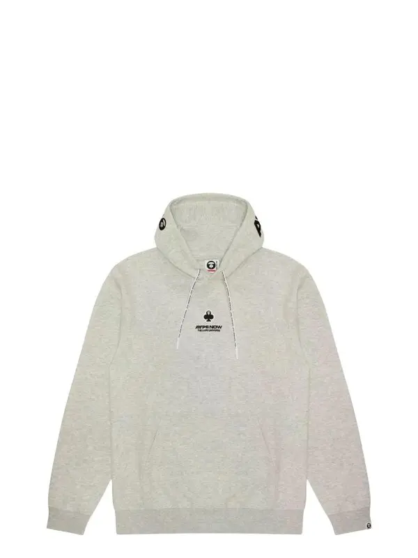 AAPE BY *A BATHING APE Logo-print Hoodie - Grey