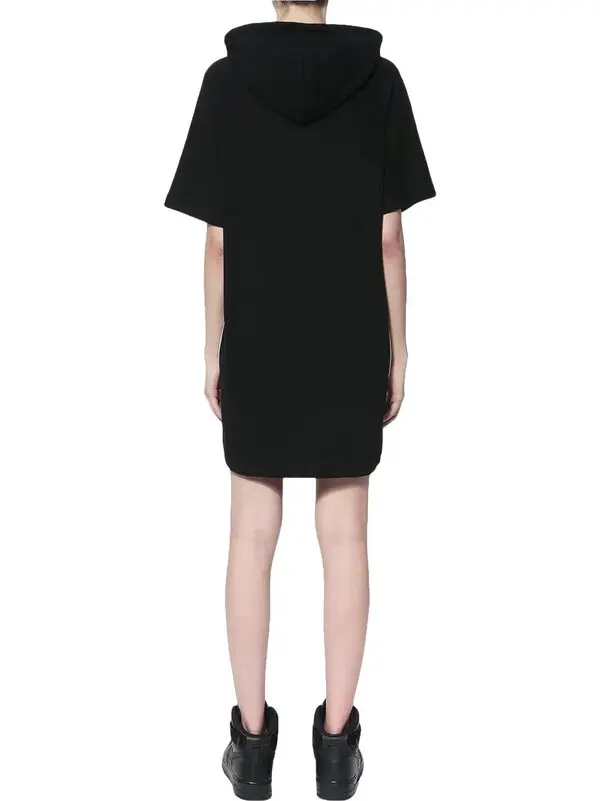 AAPE BY *A BATHING APE Moonface Hoodie Mini Dress - Black