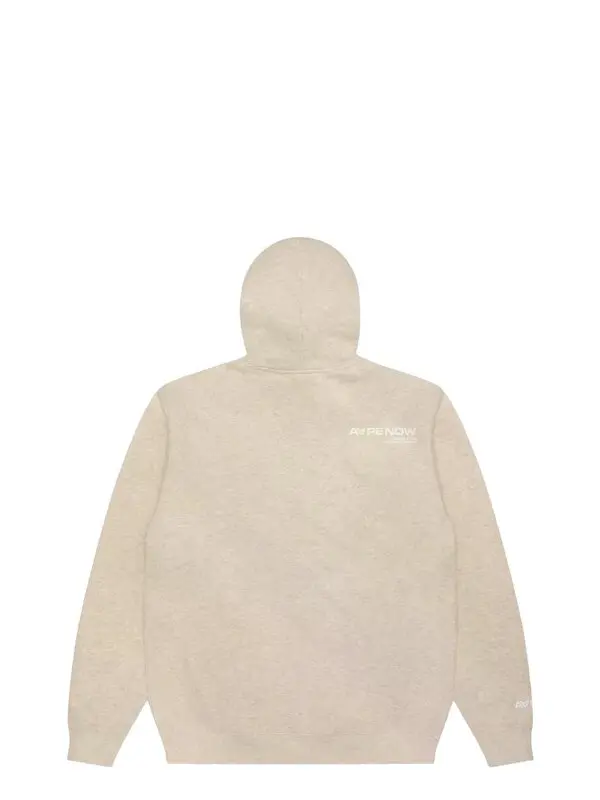 AAPE BY *A BATHING APE Moonface Patch Zip-up Hoodie - Neutrals