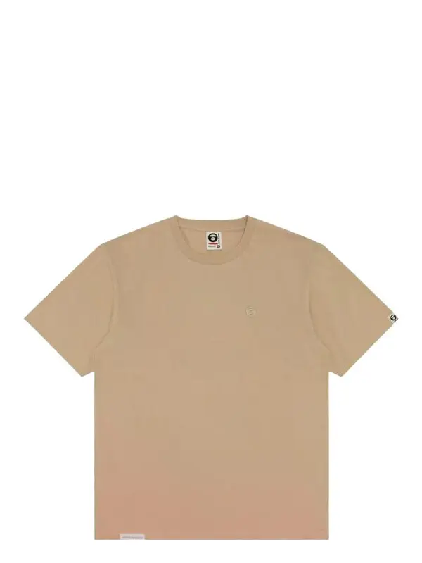 AAPE BY *A BATHING APE Moonface Embroidered T-shirt - Neutrals