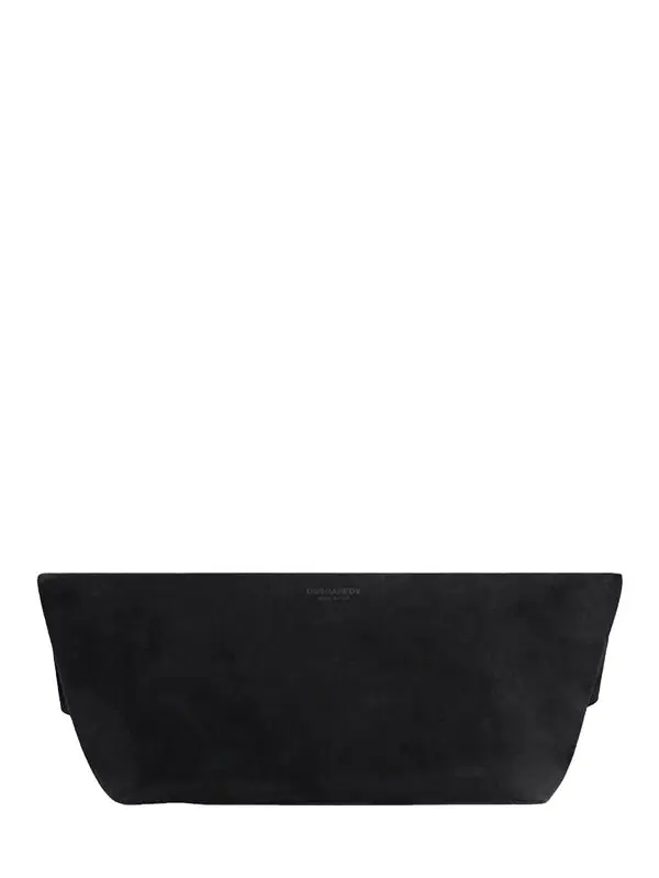 Dsquared2 Suede Clutch Bag - Black