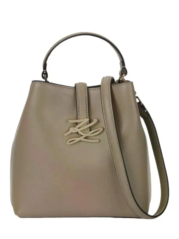 Karl Lagerfeld K/autograph Bucket Bag - Grey