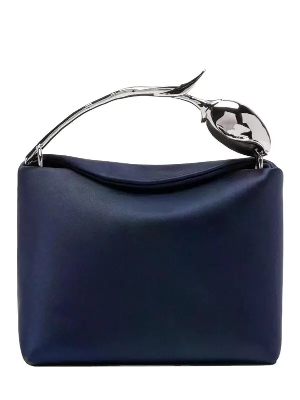 Erdem Mini Bloom Flower-bud-handle Tote Bag - Blue