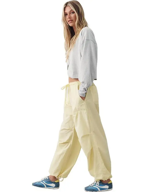 Daily Practice Gwen Slouchy Pants - Light Yellow