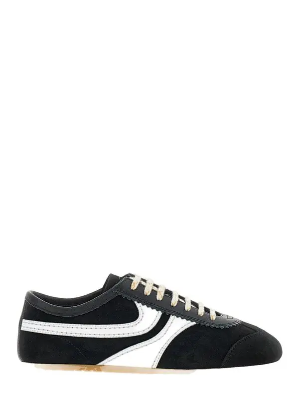 Dries Van Noten Suede Sneakers - Nero
