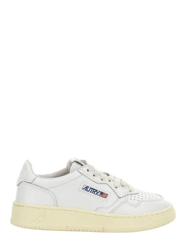 AUTRY Medalist Low Sneakers In Leather - White