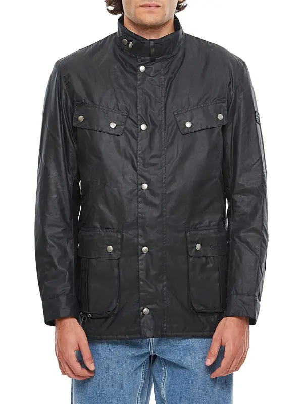 BARBOUR INTERNATIONAL Giacca Duke Wax - Blu
