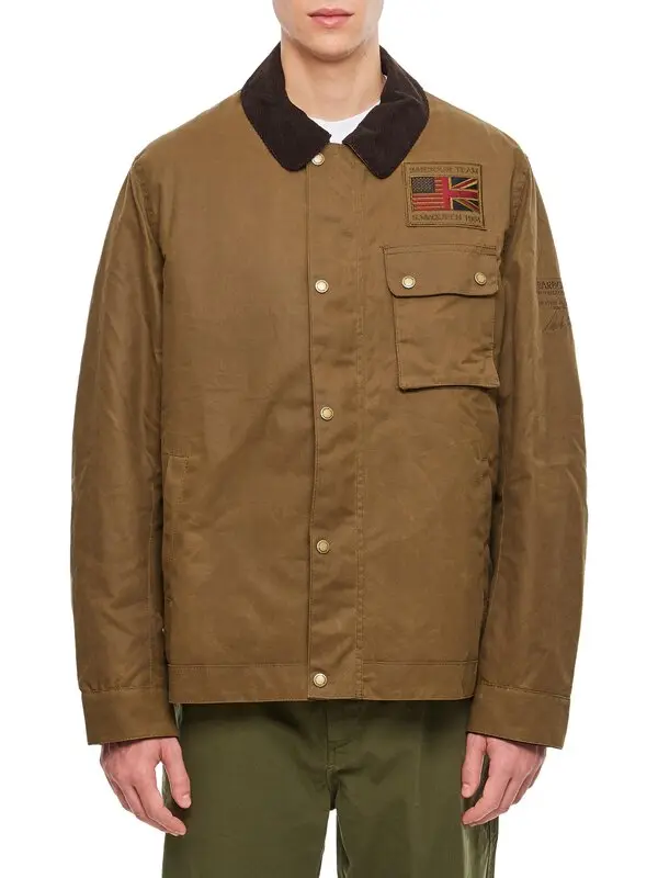 BARBOUR INTERNATIONAL Workers Wax Jacket - Brown