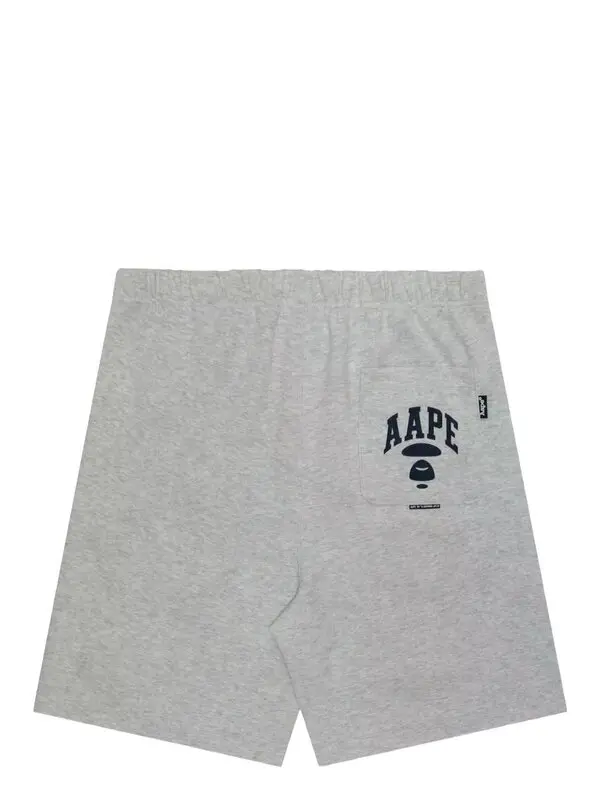AAPE BY *A BATHING APE Moonface Patch Shorts - Grey