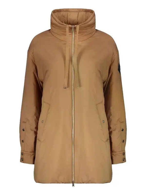 Herno Hooded Drawstring Jacket - Neutrals