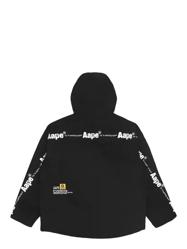 AAPE BY *A BATHING APE Moonface Hooded Jacket - Black