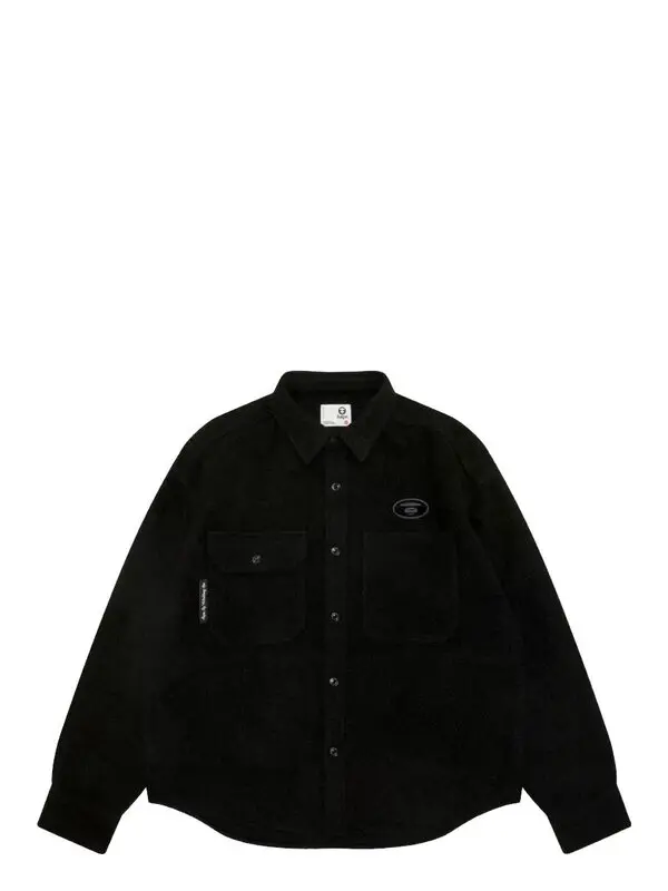 AAPE BY *A BATHING APE Moonface Long-sleeve Shirt - Black