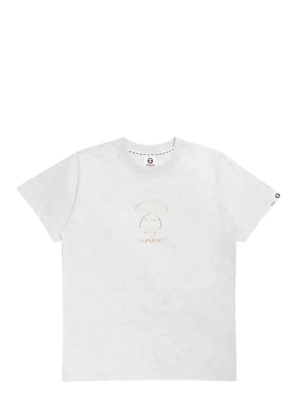 AAPE BY *A BATHING APE Embellished T-shirt - Grey