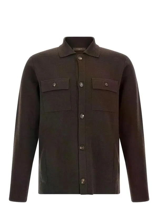 ZANONE Saharan Button-up Cardigan - Brown