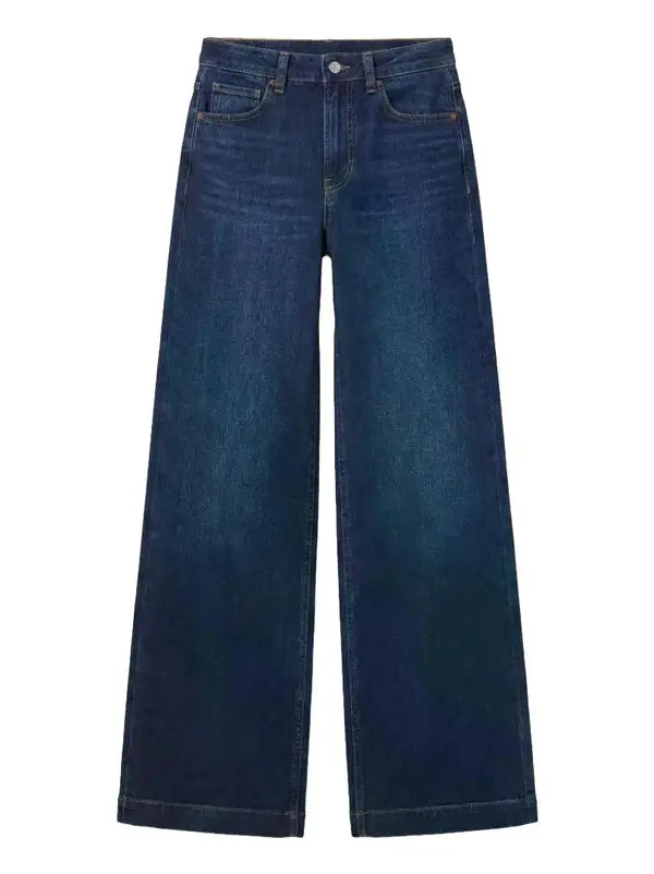 REFORMATION Bex Wide-leg Jeans - Blue