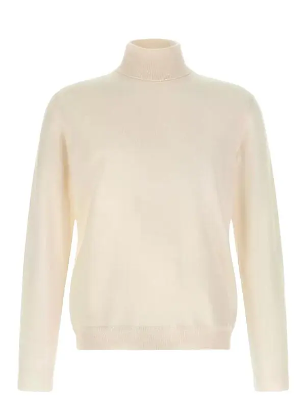 ZANONE Virgin Wool Roll-neck Sweater - Neutrals