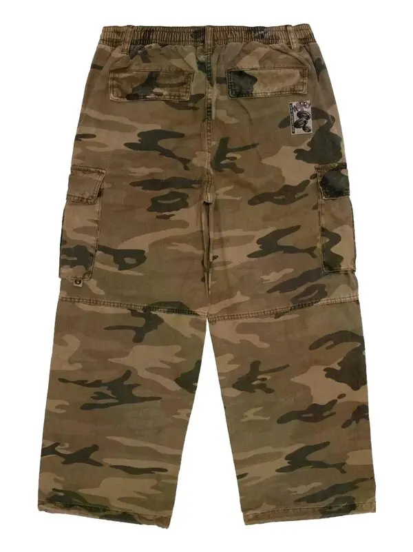 AAPE BY *A BATHING APE Moonface Camouflage Cargo Pants - Brown
