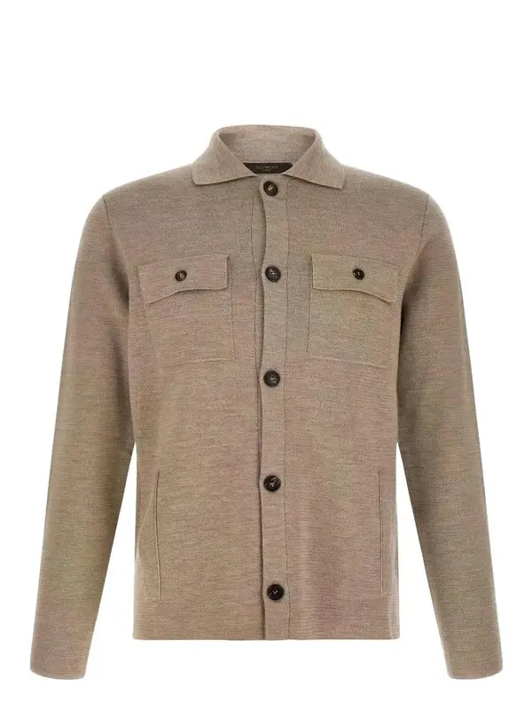ZANONE Saharan Cardigan - Neutrals