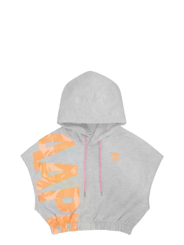 AAPE BY *A BATHING APE Sleeveless Hooded Top - Grey