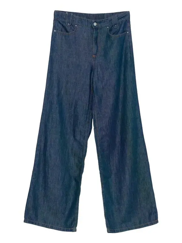 I BLUES Wide-leg Jeans - Blue