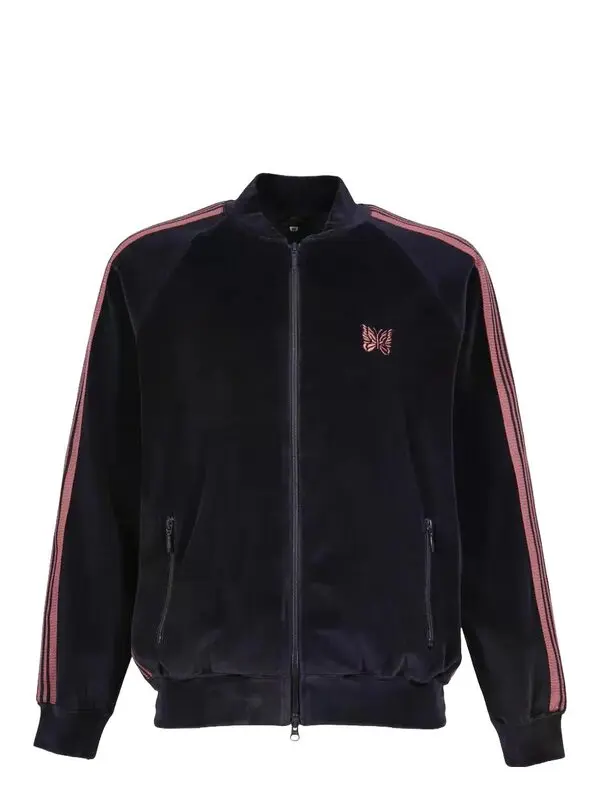 Needles Rib Collar Track Jacket - Blue