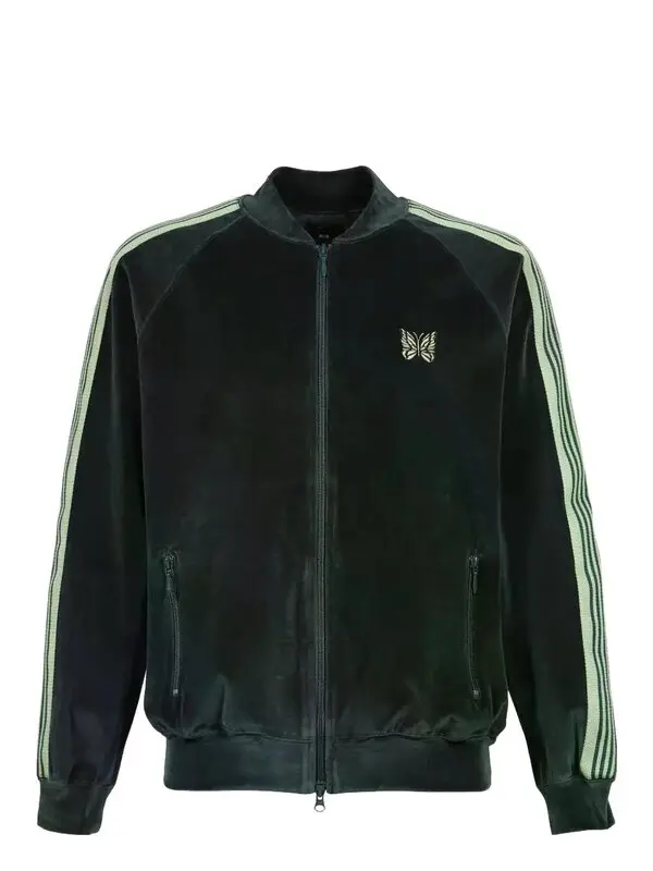 Needles Rib Collar Track Jacket - Green