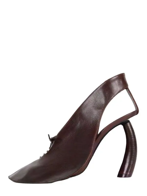 A.W.A.K.E. Mode Lace-up Pumps - Brown