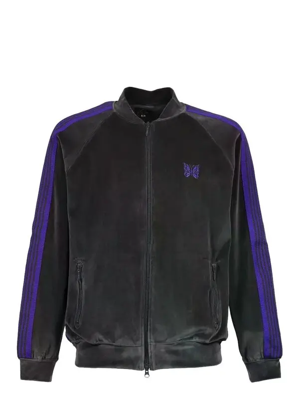 Needles Rib Collar Track Jacket - Black