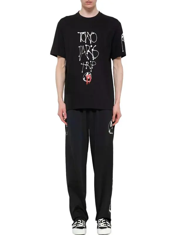 Y3 Graphic-print T-shirt - Black