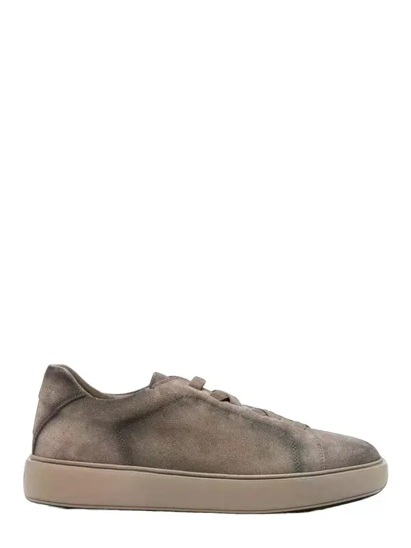 Officine Creative Suede Lace-up Sneakers - Brown