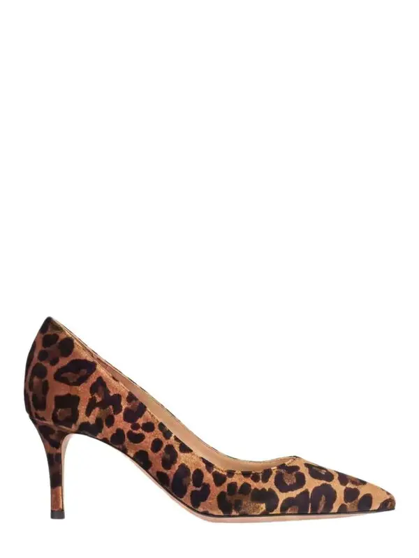 GIANVITO ROSSI 70 Pumps - Brown