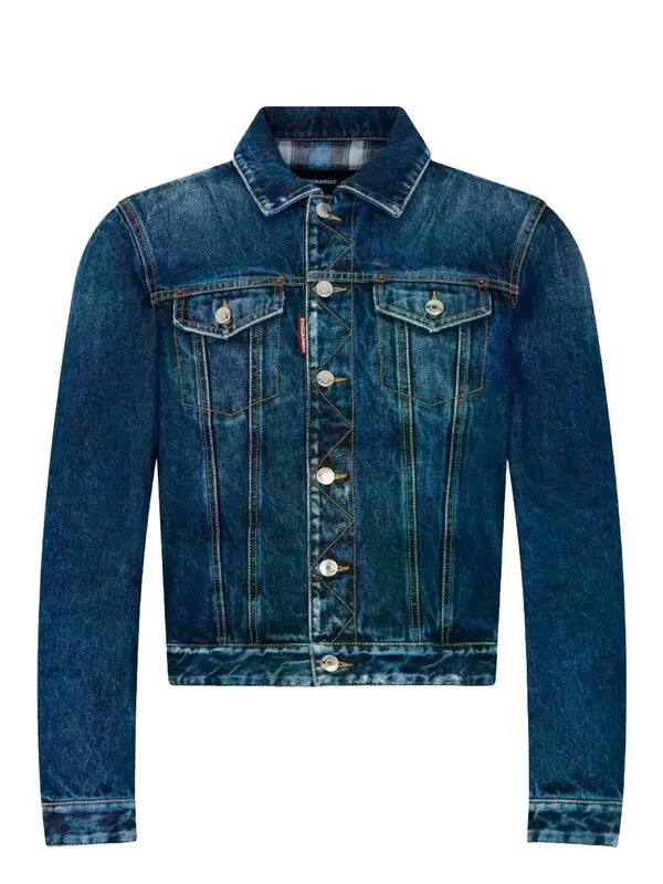 Dsquared2 Denim Jean Jacket - Blue