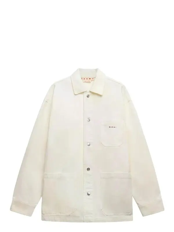 Marni Patch-pocket Shirt - Neutrals