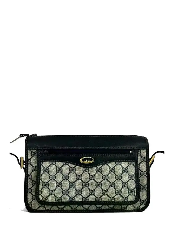 Gucci Gg Supreme Monogram Crossbody Bag - Neutrals