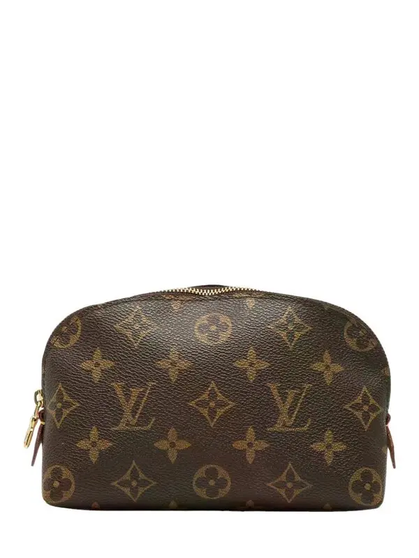 LOUIS VUITTON Monogram Cosmetic Pm Pouch - Brown