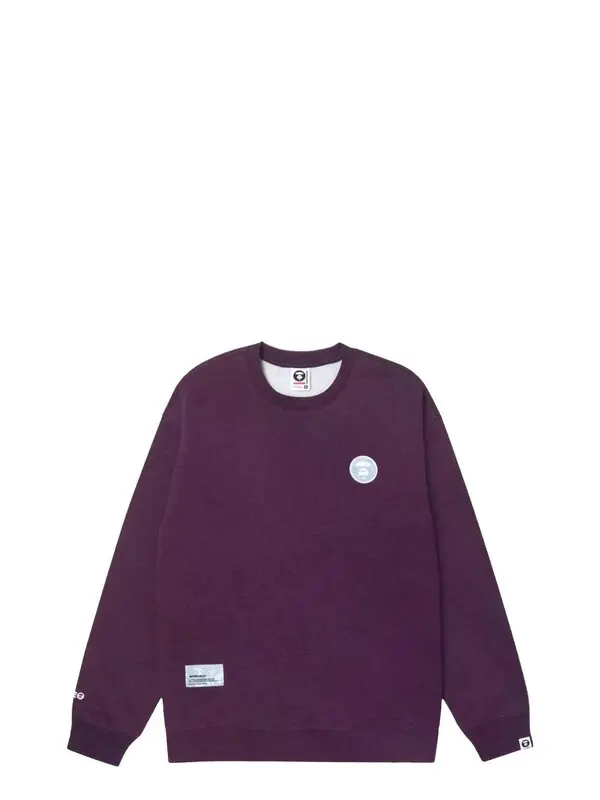 AAPE BY *A BATHING APE Sweatshirt With Logo Patch - Red